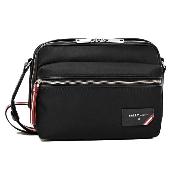 【楽天市場】【再入荷！】バリー BALLY ナイロン ショルダーバッグ ビジネス ブラック [メンズ] FIJI F000 BLACK ...
