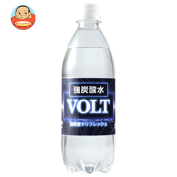 【楽天市場】サーフビバレッジ VOLT 強炭酸水 500mlペットボトル×24本入×(2ケース)｜ 送料無料 強炭酸水 炭酸水 強炭酸 炭酸：飲料 食品専門店 味園サポート