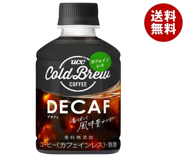 【楽天市場】UCC COLD BREW DECAF(コールドブリュー デカフェ) 280mlペットボトル×24本入｜ 送料無料 ブラック ...