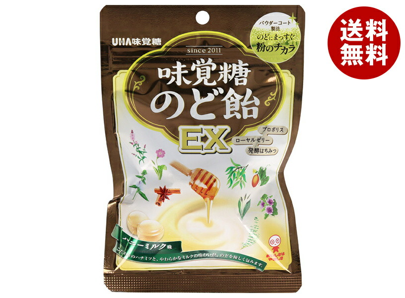 【楽天市場】UHA味覚糖 のど飴EX 90g×6袋入×(2ケース)｜ 送料無料 お菓子 飴 のど飴 のどあめ：MISONOYA楽天市場店