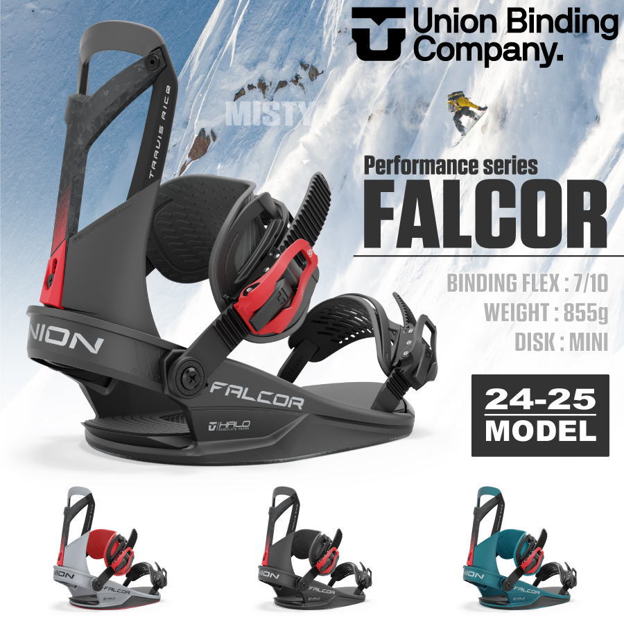 【楽天市場】【予約】24-25 UNION BINDING ユニオンバインディング FALCOR ファルコア / UNIONステッカー、デッキ ...