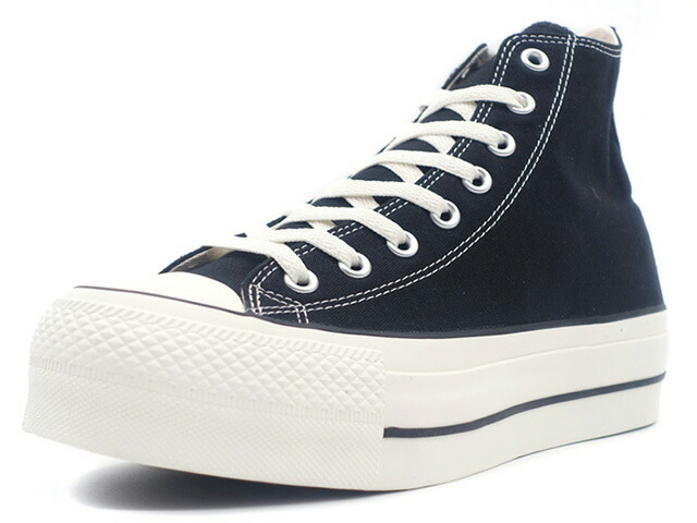 【楽天市場】CONVERSE [コンバース オールスター（R）リフテッドハイ] ALL STAR (R) LIFTED HI BLACK ...