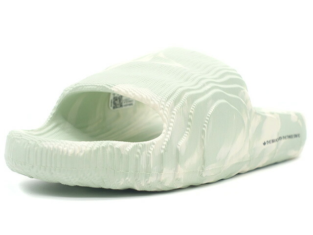 【楽天市場】adidas [アディダス アディレッタ22] ADILETTE 22 CREAM WHITE/LINEN GREEN/CORE ...