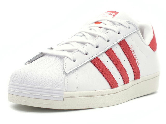 【楽天市場】adidas [アディダス スーパースターウィメンズ] SUPERSTAR W FTWR WHITE/BRIGHT RED ...