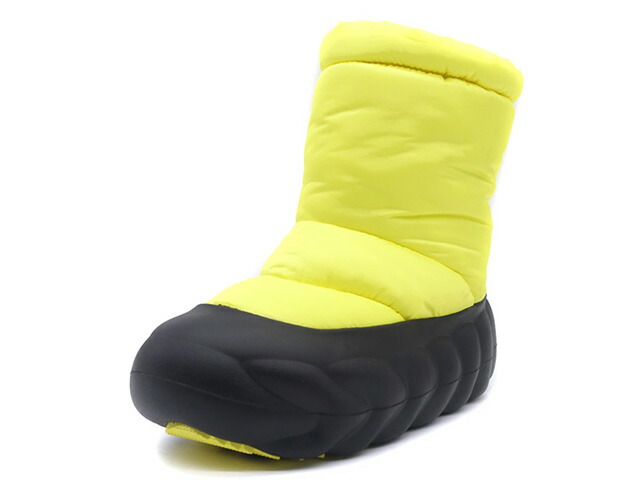 【楽天市場】crocs [クロックス オーバーパフブーツ] OVERPUFF BOOT CYBER YELLOW/MULTI (210667 ...