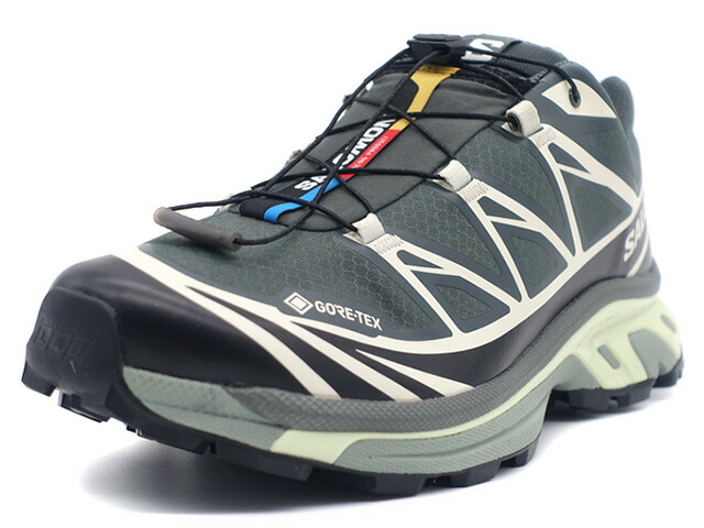 【楽天市場】SALOMON XT-6 GTX "GORE-TEX" URBAN CHIC/BLACK/LIME CREAM ...