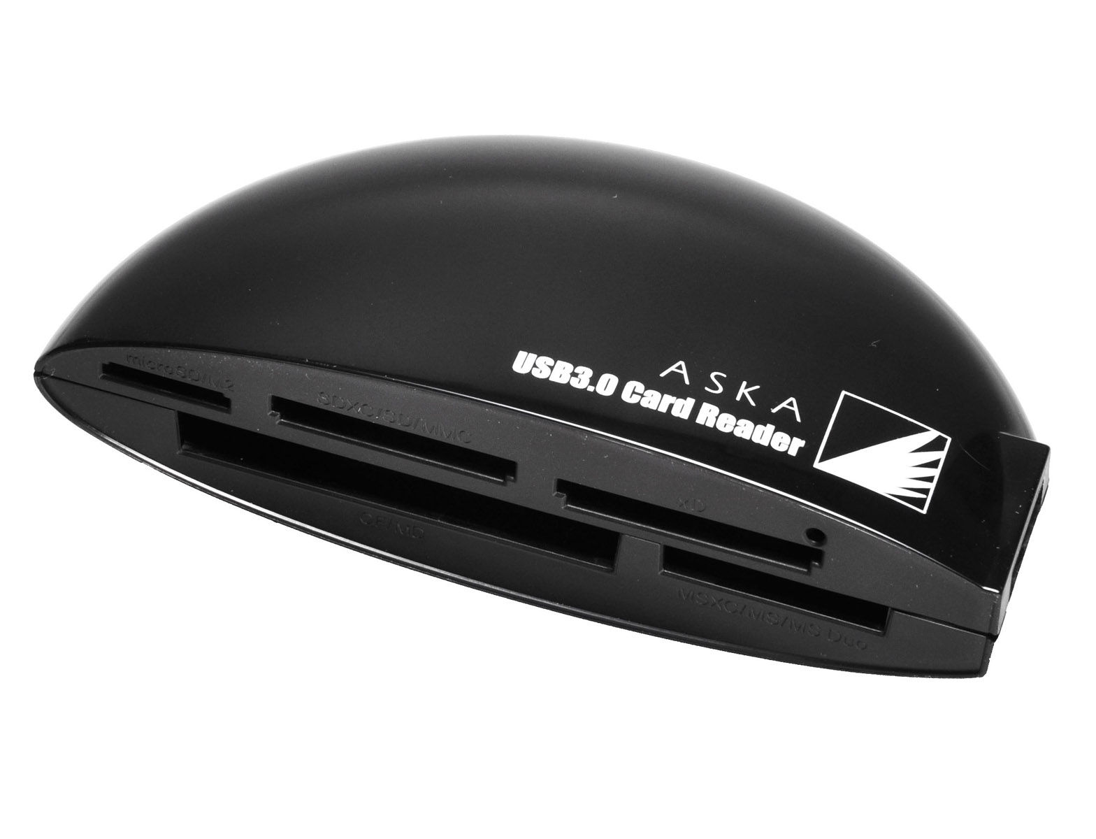 【楽天市場】ASKA USB3.0対応カードリーダーUSBCR30[USB3.0対応により高速転送を実現。SD/SDHC/SDXC Class10対応、miniSD Class6対応 ...