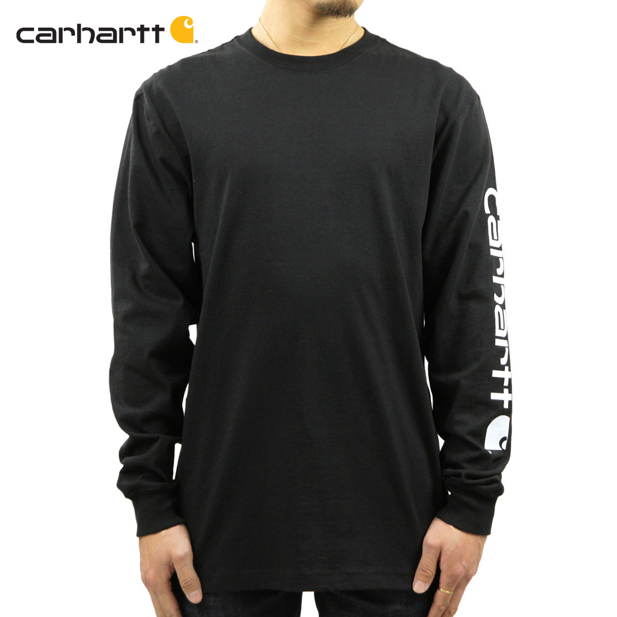 【楽天市場】カーハート Tシャツ メンズ 正規販売店 CARHARTT ロンT 長袖Tシャツ WORKWEAR GRAPHIC LOGO ...
