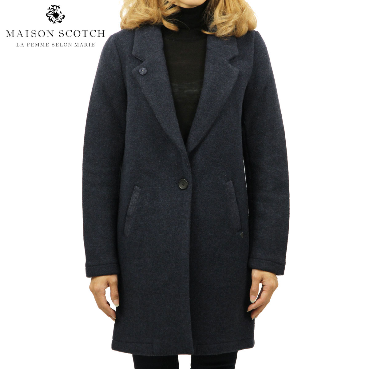 【楽天市場】メゾンスコッチ MAISON SCOTCH 正規販売店 レディース コート BONDED WOOL COAT 138354 ...
