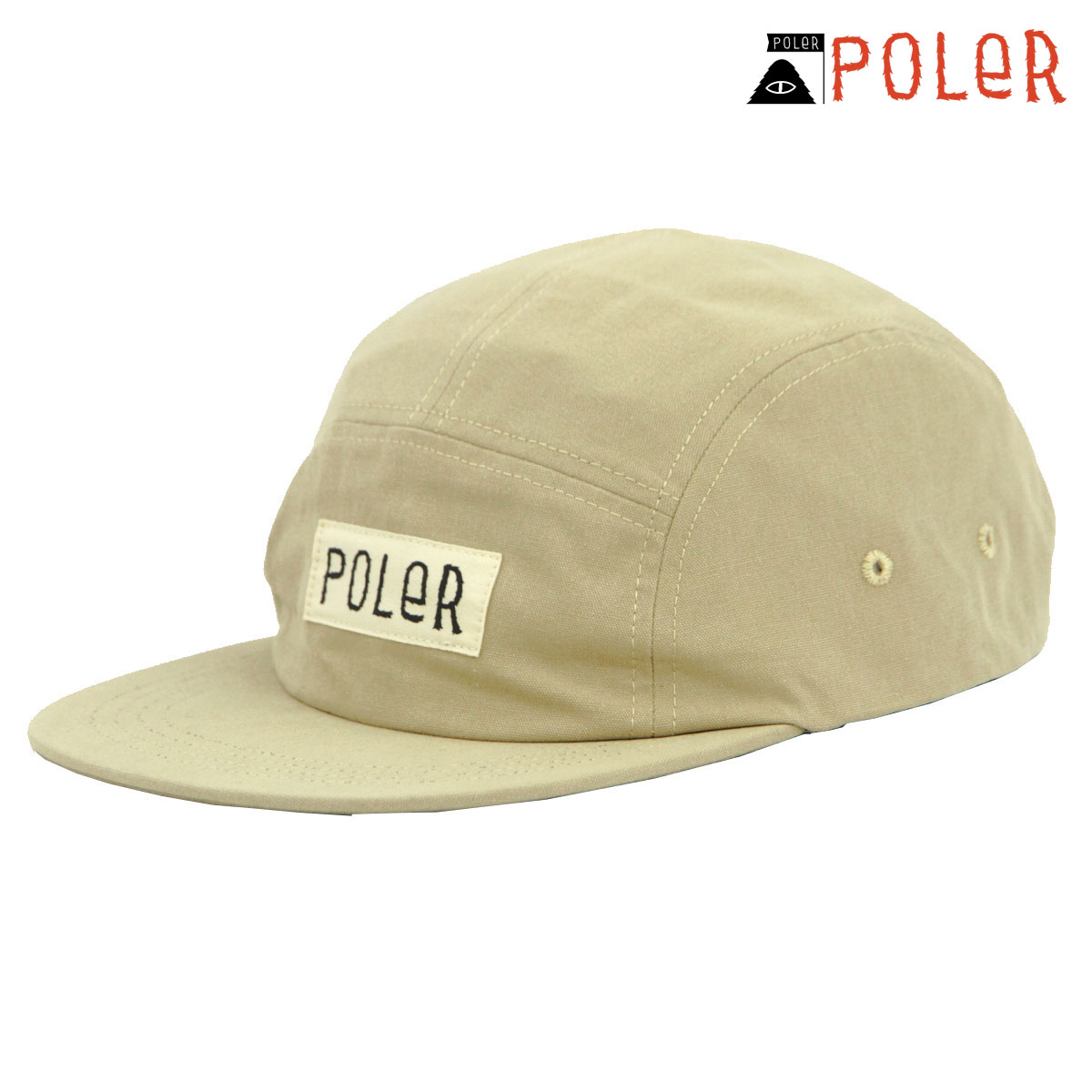 【楽天市場】ポーラー メンズ レディース キャップ 正規販売店 POLER 5パネルキャップ 帽子 FURRY FONT COTTON 5P CAP DC 251MCV0094-BEG ...