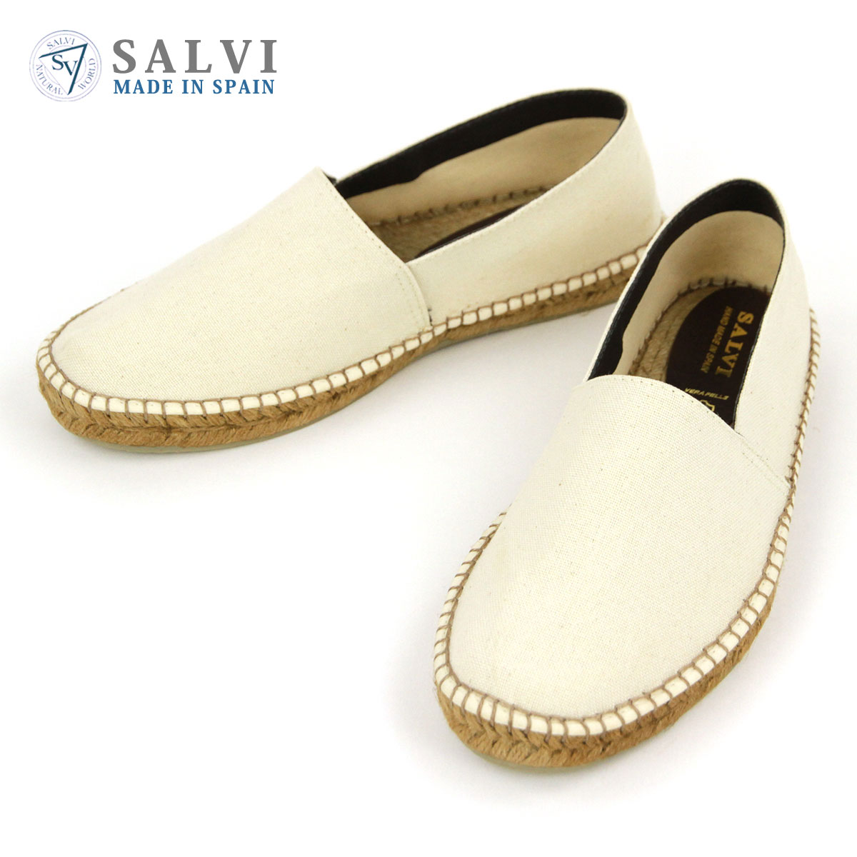 【楽天市場】サルヴィ SALVI 正規販売店 シューズ ESPADRILLE SHOES エスパドリーユ シューズ 44-2 CRUDO ...