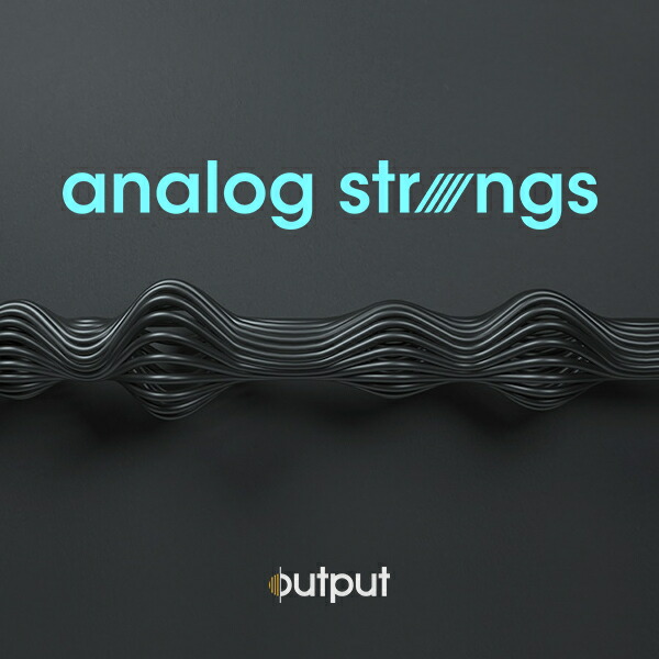【楽天市場】OUTPUT/ANALOG STRINGS【オンライン納品】【在庫あり】：宮地楽器 ミュージックオンライン