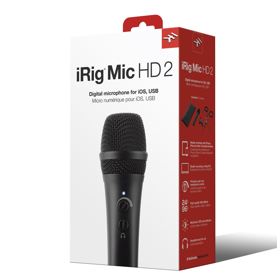 【楽天市場】IK Multimedia/iRig Mic HD 2：宮地楽器 ミュージックオンライン