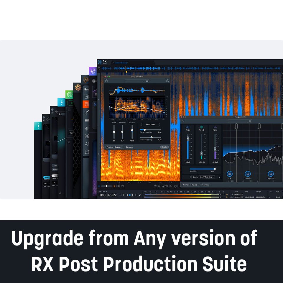 【楽天市場】iZotope/RX Post Production Suite 8.6: Upgrade from RX Post ...