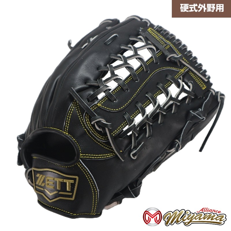 【楽天市場】グローブ 野球 ゼット ZETT 883 外野手用 硬式グローブ 外野用 硬式グローブ グラブ 右投げ 海外：ミヤマアライアンス