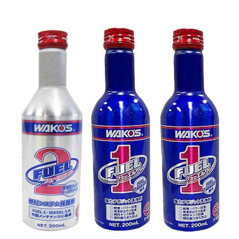 【楽天市場】ワコーズ(Wako's) WAKO'S ワコーズ「フューエルワン 【F-1】200ml×2本」+「フューエルツー【F-2】200ml×1本」 合計3本セット：みやショップ楽天市場店