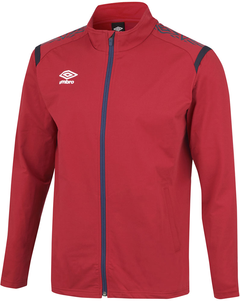 【楽天市場】アンブロ サッカー ジャケット トレーニングウェア ウォームアップジャケット UAS2350 DRED Dレッド メンズ：スポーツミヤスポ楽天市場店