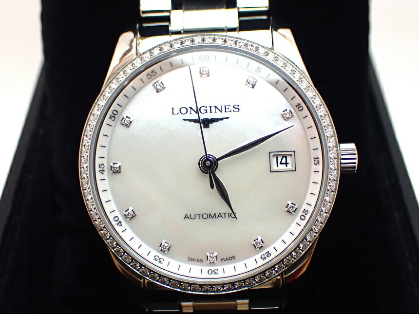 【楽天市場】ロンジン メンズ 腕時計 ダイヤ入／自動巻／L2 518 0 LONGINES DIAMOND【質屋出店】【送料無料】【手表 ...