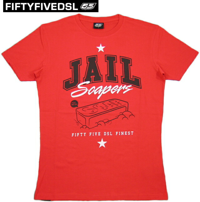 【楽天市場】55DSL(FIFTY FIVE DSL) フィフティファイブ ディーエスエル TRIDUAN T-SHIRT 半袖プリントT ...