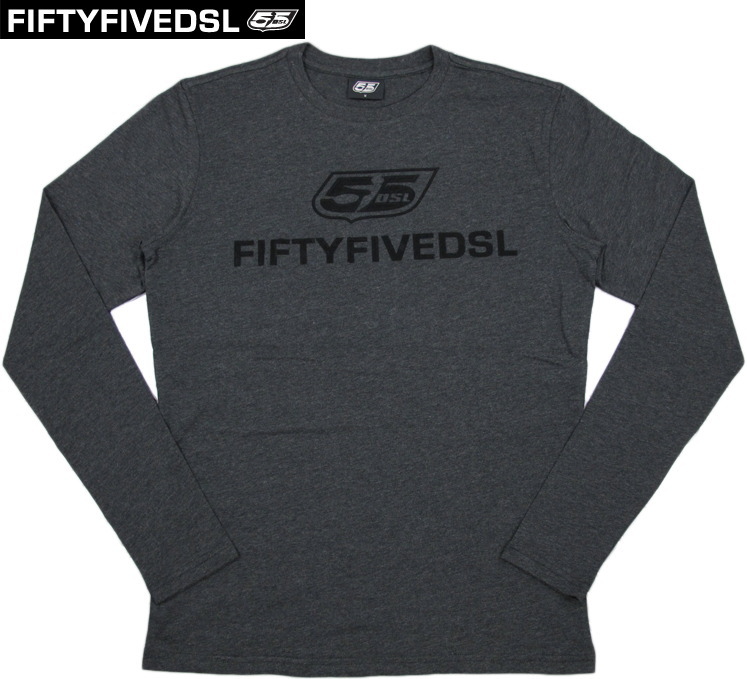【楽天市場】55DSL(FIFTY FIVE DSL) フィフティファイブ ディーエスエル TWOLOGO-LONG T-SHIRT 長袖 ...