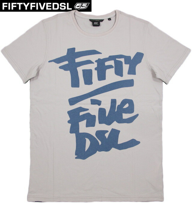 【楽天市場】55DSL(FIFTY FIVE DSL)/フィフティファイブ ディーエスエル TAGG T-SHIRT 半袖プリントTシャツ ...
