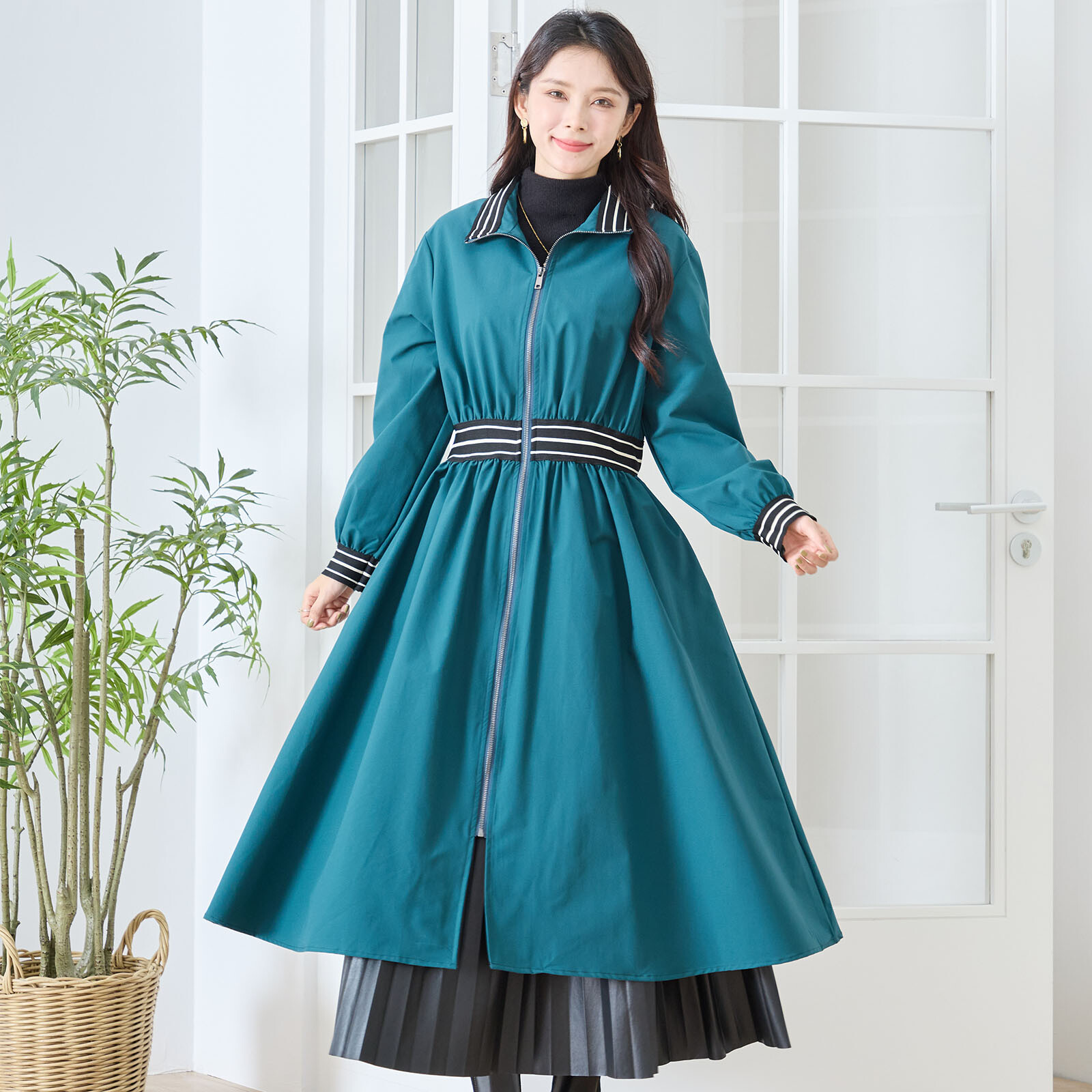 【楽天市場】【即日発送】TRUBE【M～L】コート(N23-081)普段着 おしゃれ着（コート単品の価格）かっこいいコート ミセスファッション 大人可愛い 30代 40代 50代 60代 若 ...