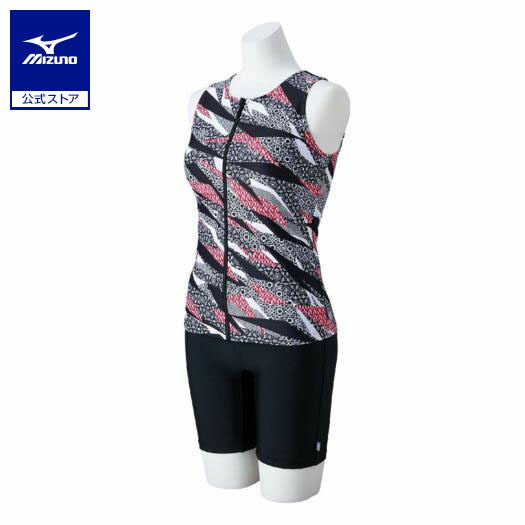【楽天市場】ミズノ公式 アクアフィットネス用セパレーツ ボタン付 レディース レッド：ミズノ公式オンライン 楽天市場店