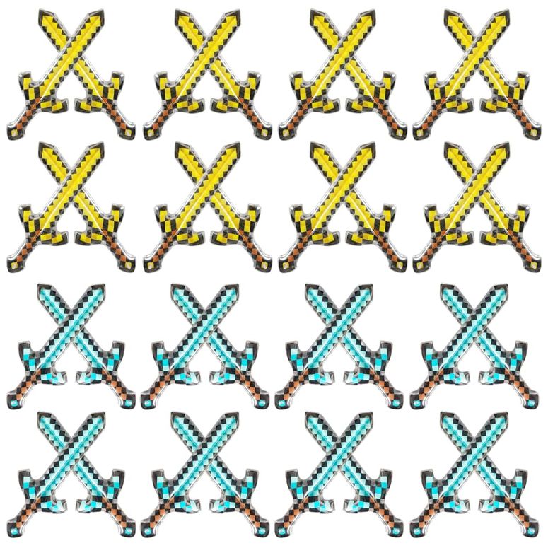 【楽天市場】マインクラフト マイクラ Ukontagood 32 Pack Inflatable Weapon, Inflatable ...