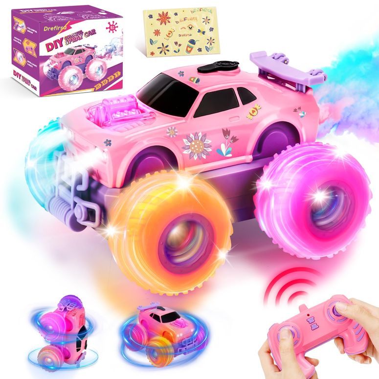 【楽天市場】リモコン カー ギフト RC おもちゃ 車 Drefirsa Remote Control Car for Girl, Pink ...