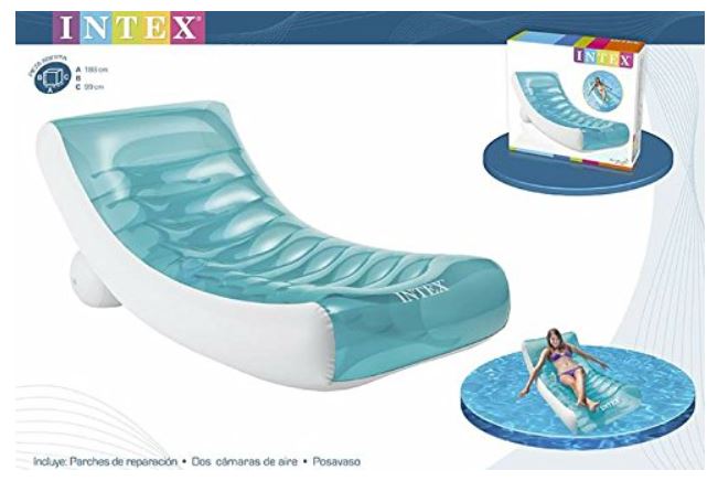 【楽天市場】インテックス社 Intex ロッキン インフレータブル ラウンジ 74× 39 インチ Rockin' Inflatable ...