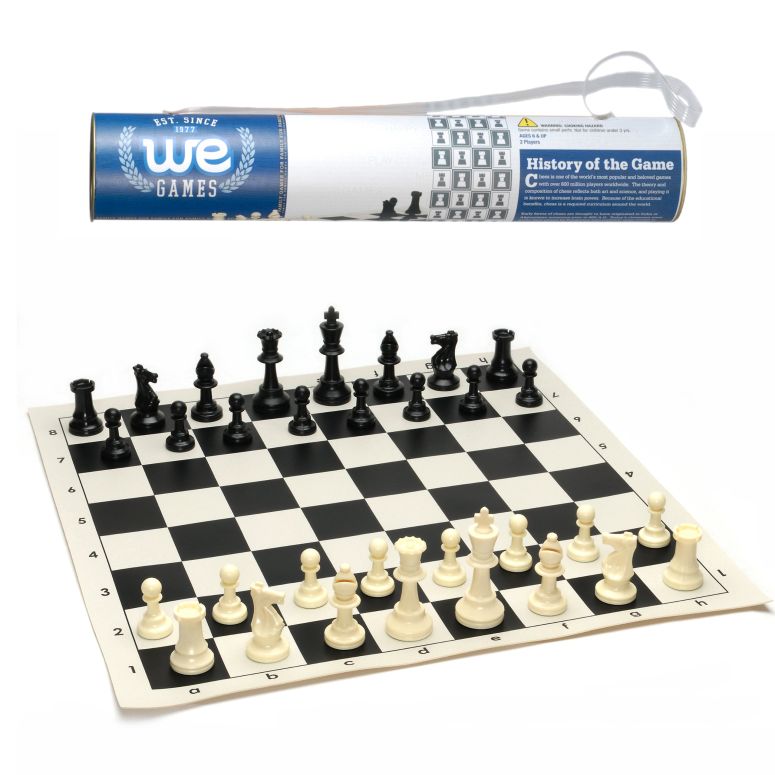 【楽天市場】チェスセット WE Games Chess Sets for Adults, Chess Board is 17 in ...