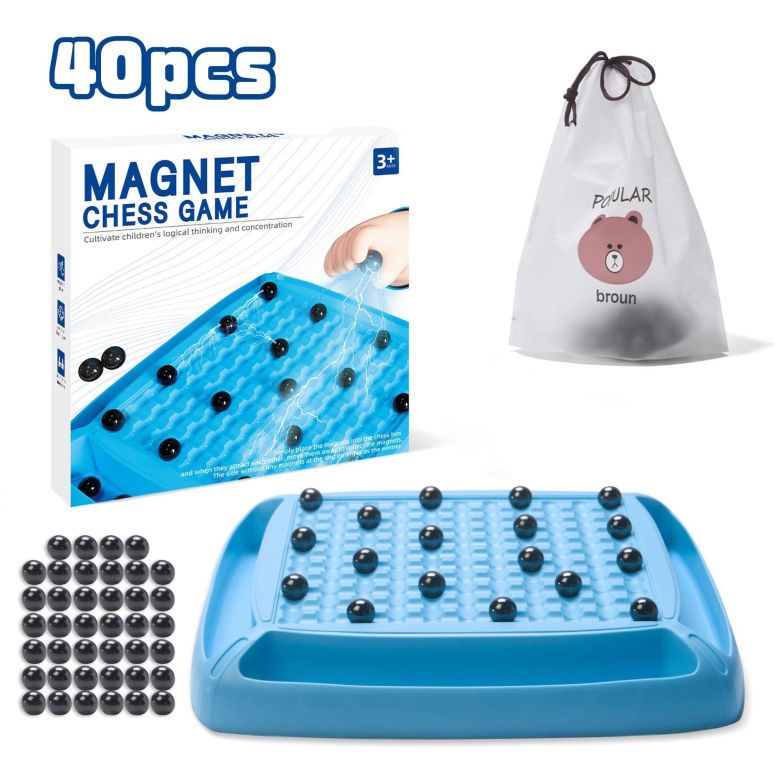 【楽天市場】チェスセット Magnetic Game Chess, Magnet Chess Fun Family Games for ...