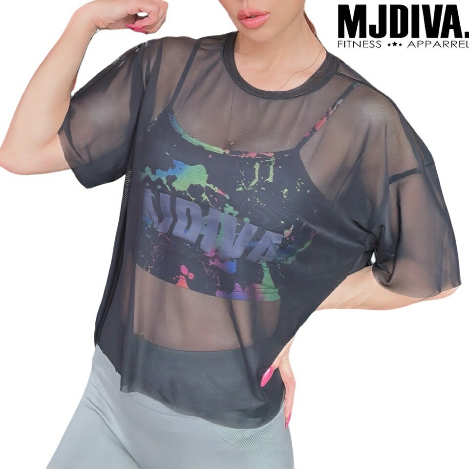 【楽天市場】【送料無料ペイント柄キャミタンク＆シースルードルマンセットMIX【即日配送】美尻 美脚 フィットネスウェア スポーツウェア 筋トレ 可愛いトレーニングウェア 脚長効果 ダンスウェア ...