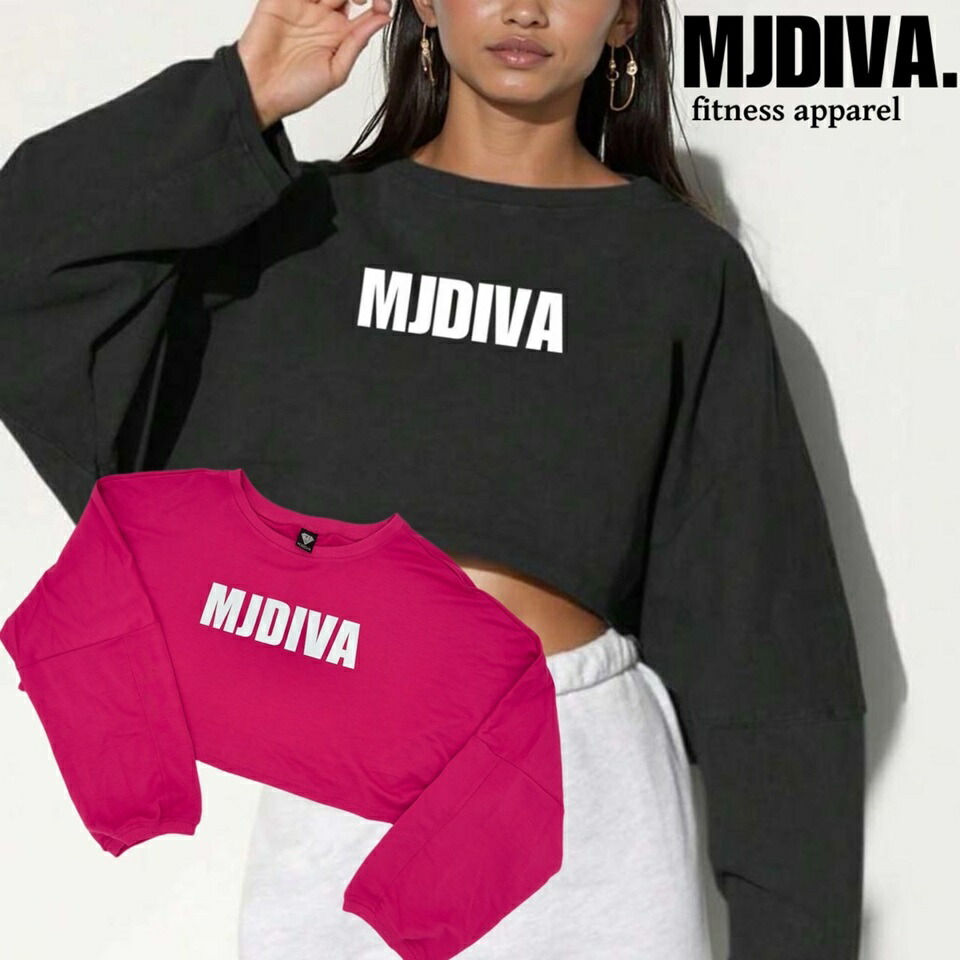 【楽天市場】デカロゴミドル丈スウェットドルマンスリーブ2カラー 美尻 美脚 フィットネスウェア スポーツウェア 筋トレ 可愛いトレーニングウェア 脚長効果 ダンスウェア レギンス ヨガウェア ...