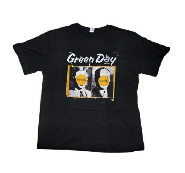 【楽天市場】【楽天スーパーSALE】 GREEN DAY 半袖Tシャツ ブラック メンズ レディース ユニセックス Nimrod ニムロッド ...