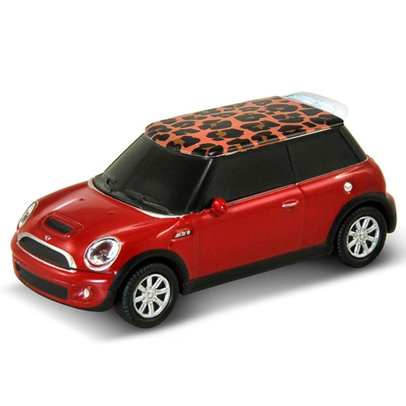 【楽天市場】オートドライブ USBメモリー Mini Cooper S レッド Leopard Pattern 16GB：MK楽天市場店