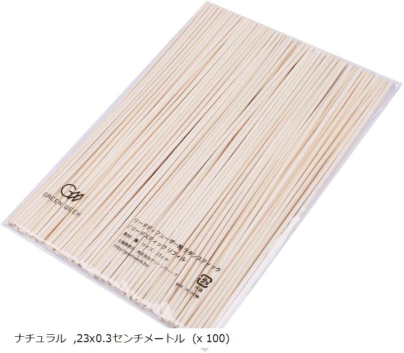 【楽天市場】リードディフューザー用 ラタンスティック リフィル/ナチュラル 30cmx3mm ナチュラル 23x0.3センチメートル (x ...
