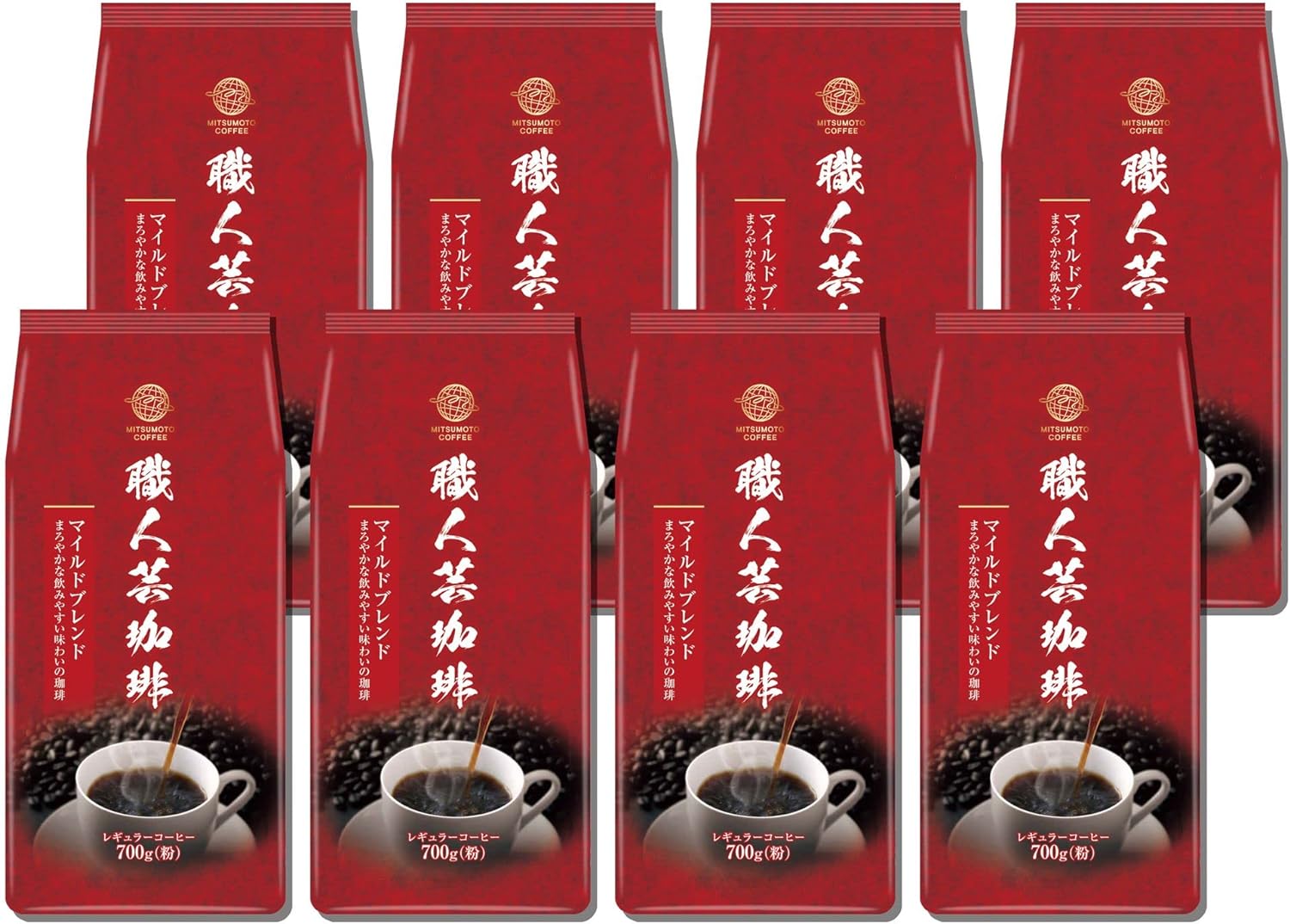 【楽天市場】職人芸珈琲 マイルドブレンド 700g×8パックセット（ レギュラーコーヒー粉 ）【三本珈琲 三本コーヒー】※沖縄県は別途送料が ...