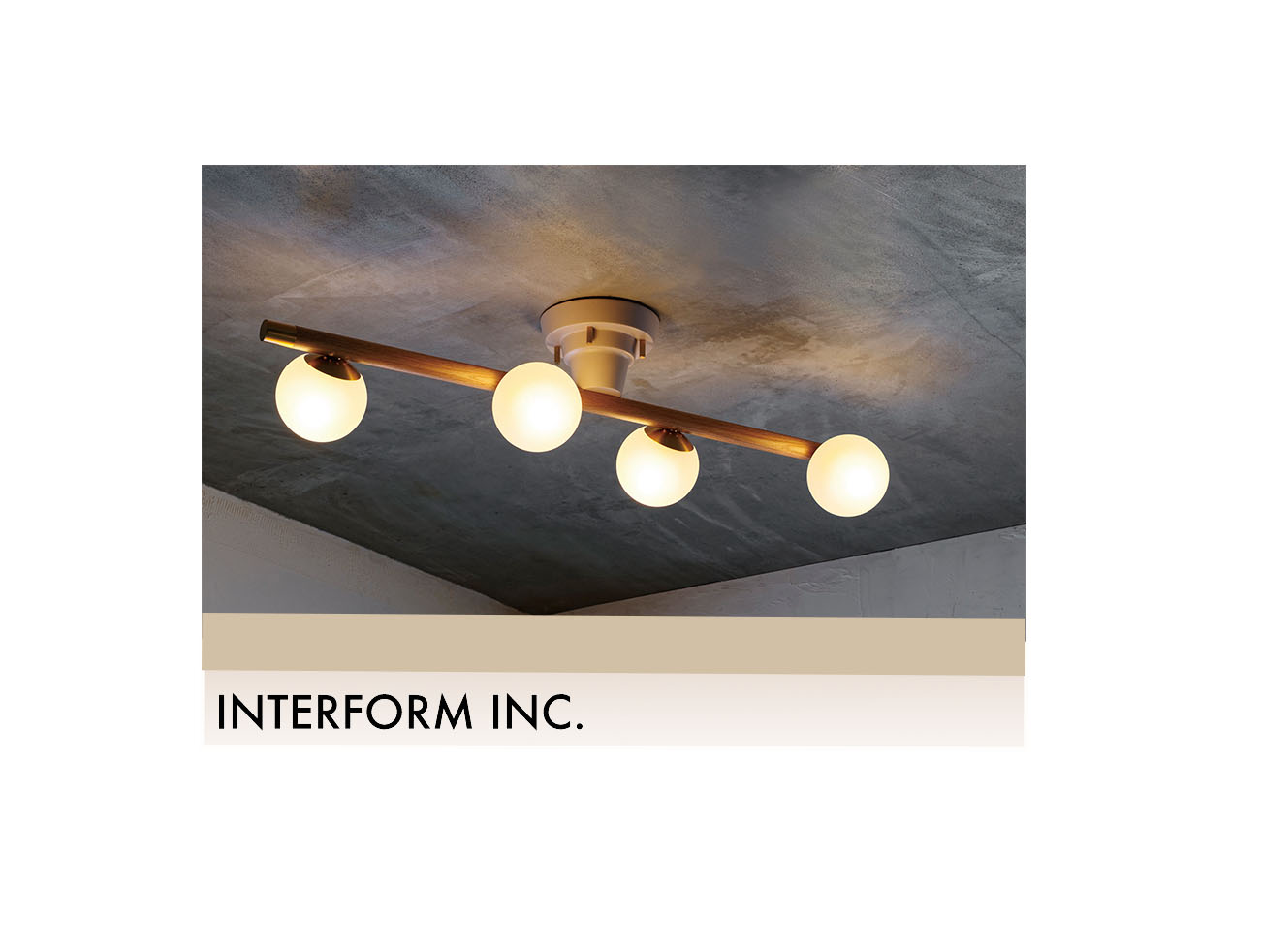 【楽天市場】【今だけ P11倍】インターフォルム LT-4417 LT-4418 Poiret -baum- 照明 LED 白熱球 INTERFORM INC.：PHショップ楽天市場店