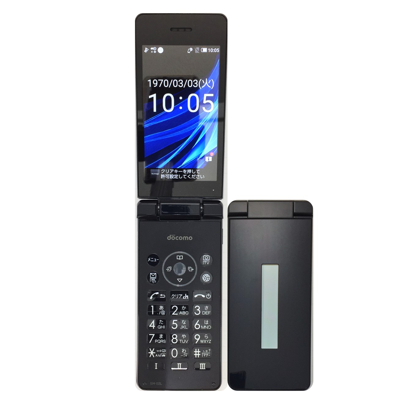 【楽天市場】【中古】 SHARP AQUOS ケータイ SH-02L Black ブラック docomo SIMロック解除済 白ロム 本体：モ ...