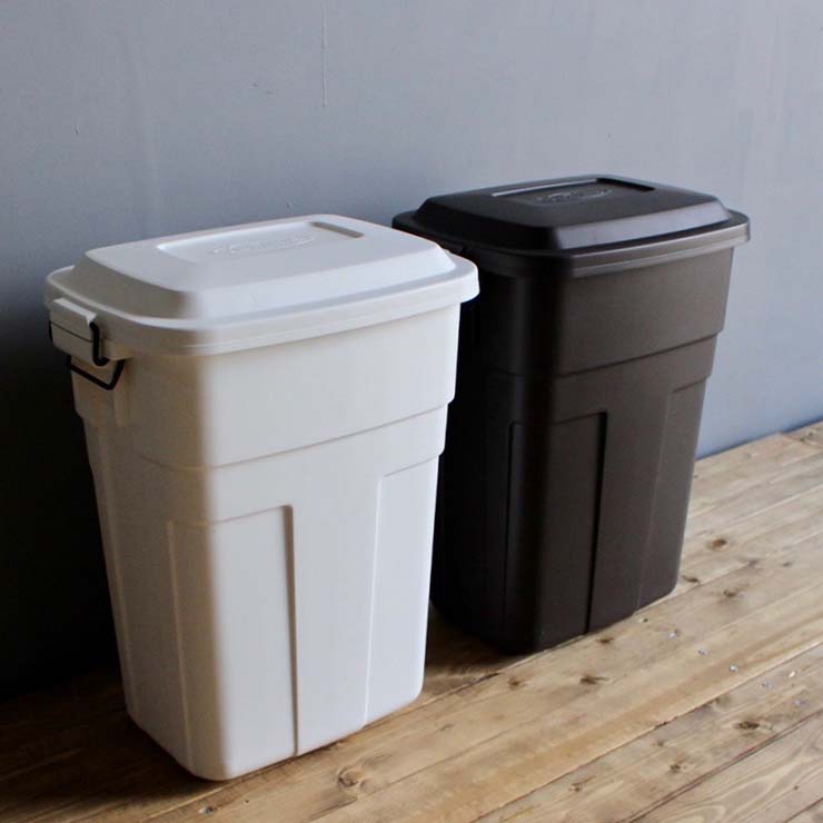 【楽天市場】【日本製】ふた付き ゴミ箱 Trash Can(トラッシュカン) 30L LFS-934 2色対応 ごみ箱 ダストボックス ゴミ ごみ 分別 屋外 おしゃれ キッチン 庭 ベランダ ...