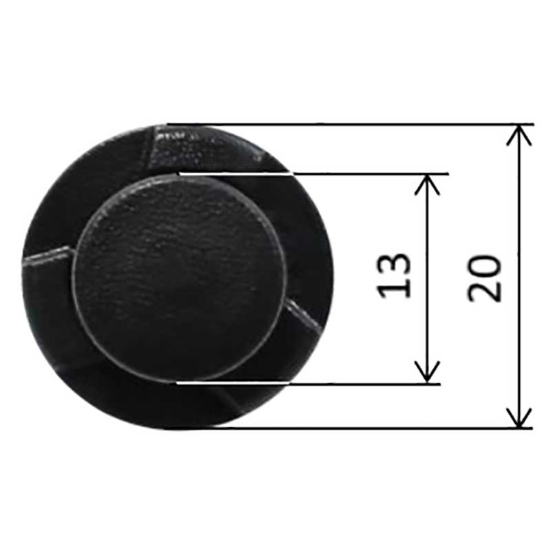 【楽天市場】クリップ 10個入 使用箇所:タイヤハウス：はっとぱーつ