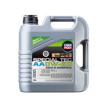 【楽天市場】LIQUI MOLY (リキモリ) 20892 スペシャルテックAA 0W20 4L ガソリンエンジン専用 日本車・アメリカ車向け ...