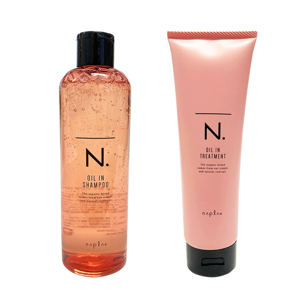 【楽天市場】各1個セット ナプラ エヌドット N. オイルインシャンプー 300ml ＆ N. オイルイントリートメント 240g napla ダメージケア ヘアケア アウトレット商品：ビューファ