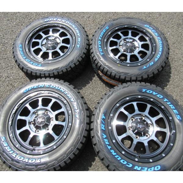 【楽天市場】★数量限定★MID【ナイトロパワー】M10【パーシング】16x6.5 ＋38 6H/139.7 ブラック/DC+マシニング/ブラッククリア x4本 ※TOYO（トーヨー ...