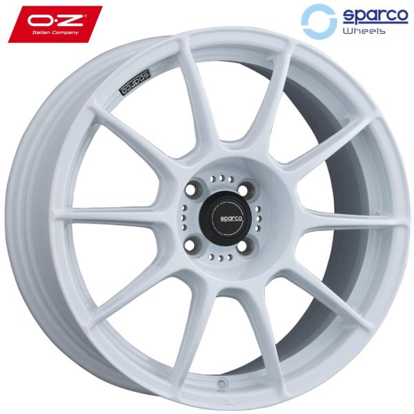 【楽天市場】OZ SPARCO【スパルコ FF1】17x7.5 ＋35 4H/98 ホワイト（W）x4本 アバルト/フィアット専用（パーツ ...