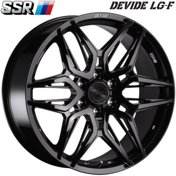 【楽天市場】SSR DEVIDE LG-F【ディバイド エルジーエフ】22x10.0 ＋55 6H/139.7 グロスブラック（GB）x4本 ...