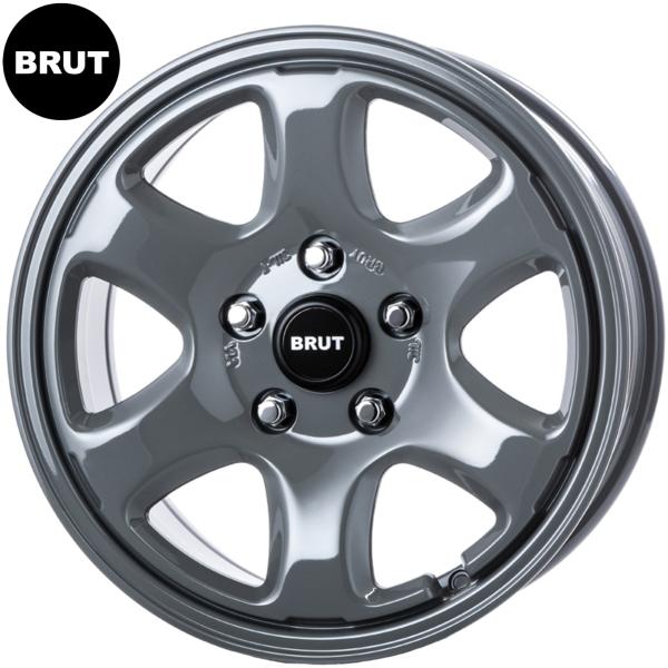 【楽天市場】BRUT【ブルート】BR-44 17x7.5 +40 5H/127 コンクリート（CCT）x4本 ※Jeep ラングラー：MB Car-Parts