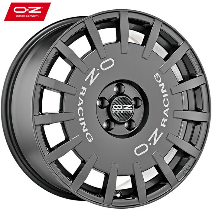 【楽天市場】OZ Rally Racing【オーゼット ラリーレーシング】16x6.5 +45 5H/108 ダークグラファイト（DG）x4本：MB Car-Parts
