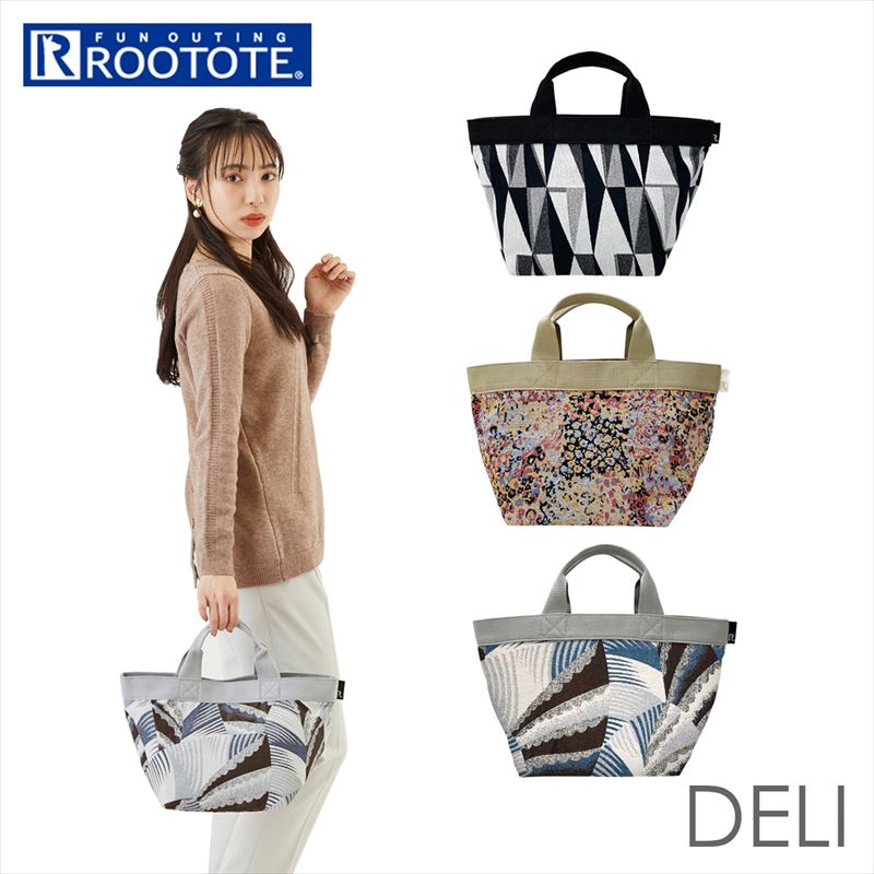 【楽天市場】ルートート rootote トートバッグ 1454 楽天 パターンファブリック-G レディース LT デリ ブランド おしゃれ ミニトート ショルダー対応 かわいい シンプル 自立 ...